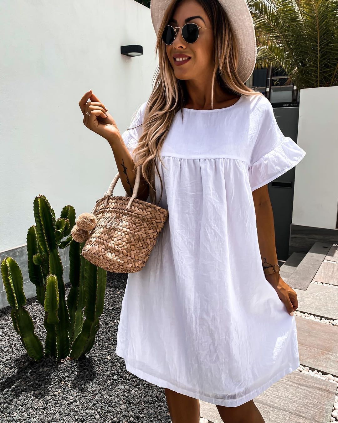 Obleka Lily, bela | Stormer.si
